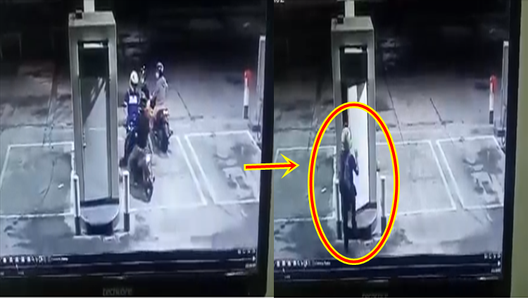 Heartless Suspects Took Poor Rider’s Motorcycle at Gasoline Station