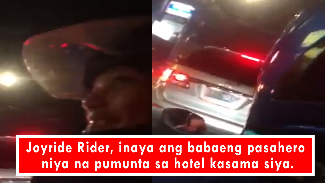 Joyride Rider Inviting Female Passenger to Hotel With Him Goes Viral