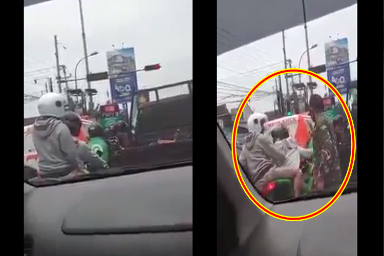 Angry Cop Slaps Rider for Revving His Motorcycle (Actual Video)