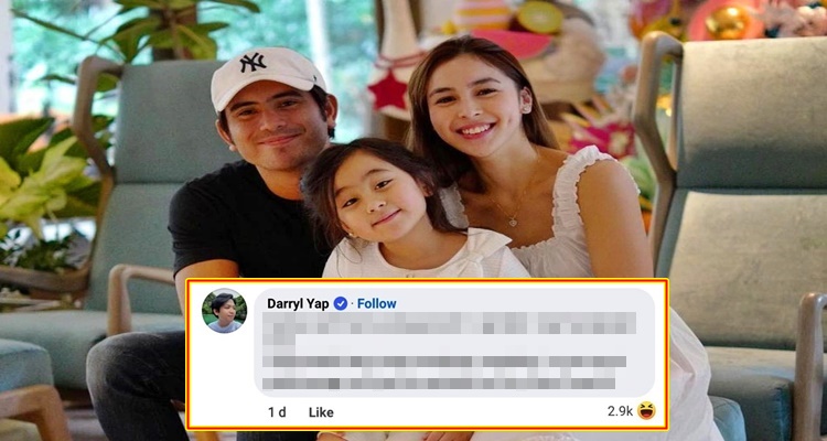 Gerald Anderson Alleged Cheating On Julia, Darryl Yap Reacts