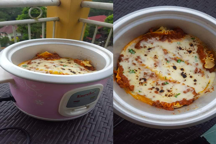 Creative Netizen Cooks Lasagna & Other Dishes in Rice Cooker