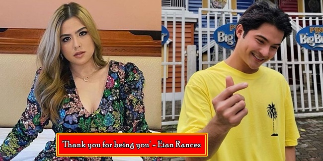 Alexa Ilacad Receives Sweet New Year Greetings From Eian Rances