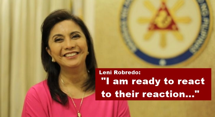 Leni Robredo Defends Her Statement Against Other Presidential Aspirants