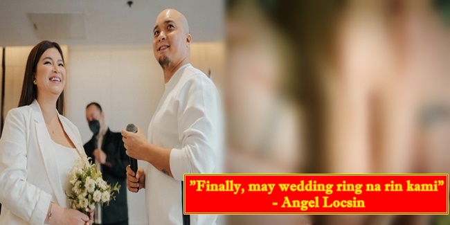 Angel Locsin, Neil Arce Wearing Their Dazzling Wedding Rings (Photos)