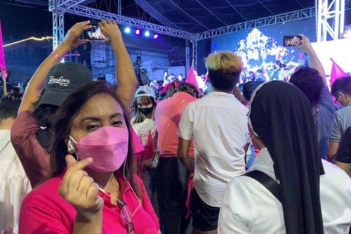 Leni Robredo's Lookalike Spotted at VP's Campaign in Cagayan de Oro
