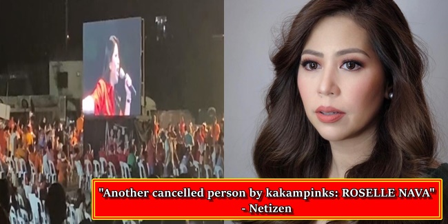 Roselle Nava Video Singing “Umagang Kay Ganda” at Uniteam Campaign ...