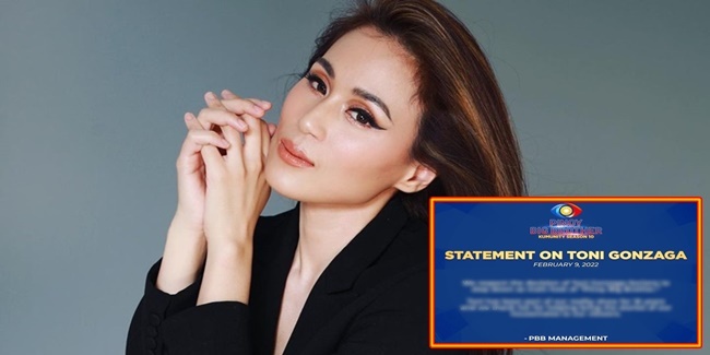 Toni Gonzaga: Statement Of PBB On Departure Of Actress From Show