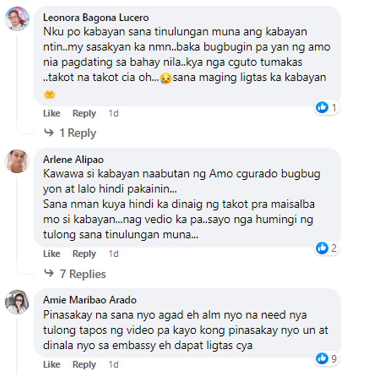 Pinay OFW Seeks Help After Running Away From Abusive Employer