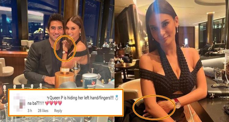 Pia Wurtzbach Hiding Her "Engagement Ring" In These Photos?