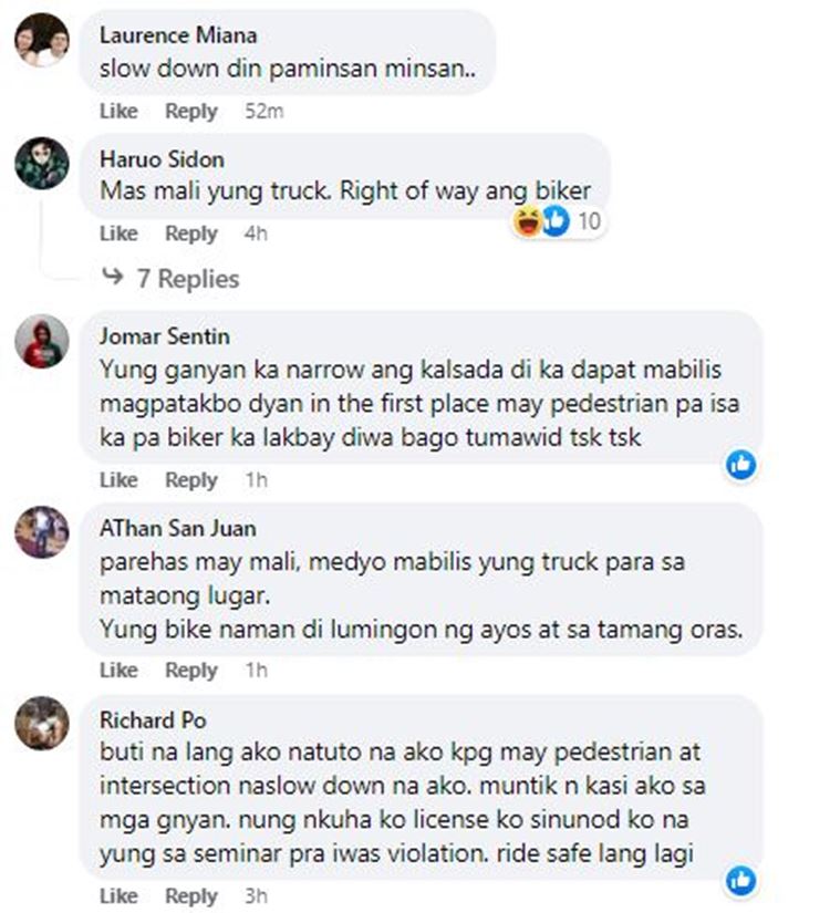 Jempoy Biker Nearly Causes Accident For Driving Recklessly