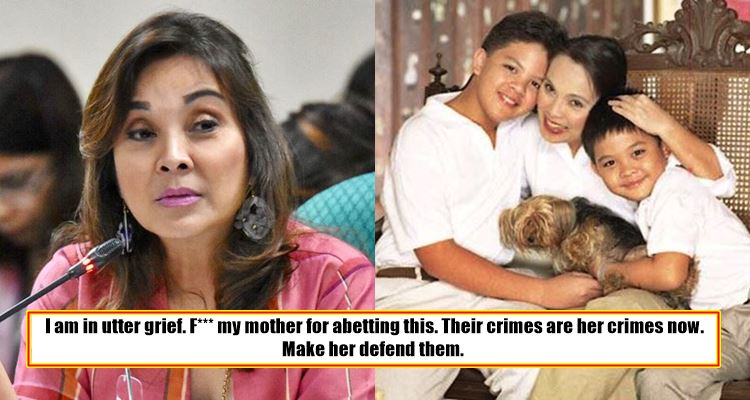 Loren Legarda Son Writes Against Her; Here's Full Transcript