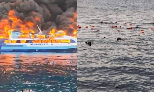 Roro Vessel Carrying 124 Passengers from Polilio Island Catches Fire