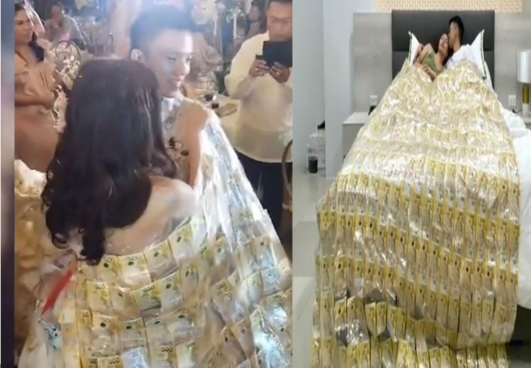 Newly-Wed Couple in Ormoc Got P500k During Money Dance