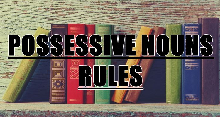 Possessive Nouns Rules and Examples
