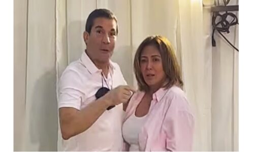 Edu Manzano Gives Playful Kisses To Cherry Pie Picache (Video)