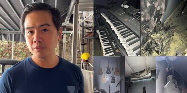Jimmy Bondoc Laments As He Loses Musical Equipment After Fire Razes Studio
