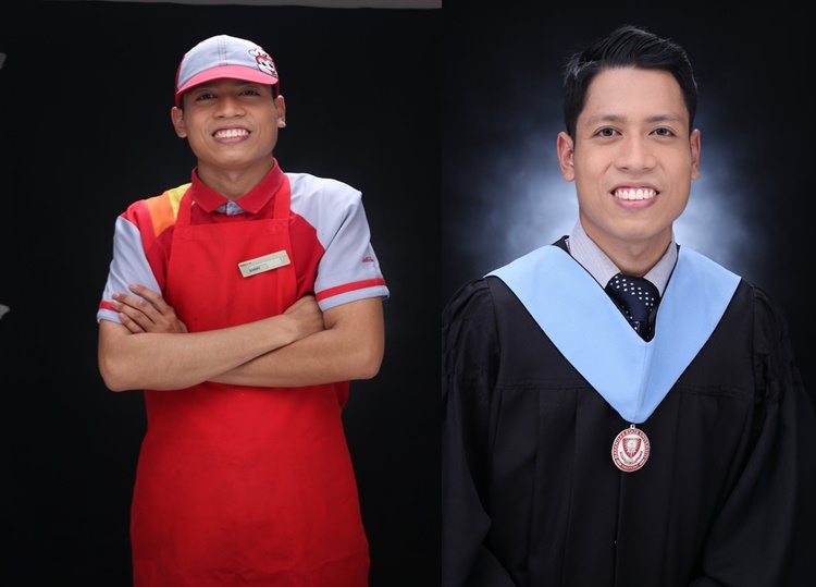 Fast-Food Crew Graduates as Cum Laude in Batangas