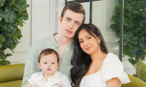 Roxanne Barcelo Introduces Second Baby Theo (Video)