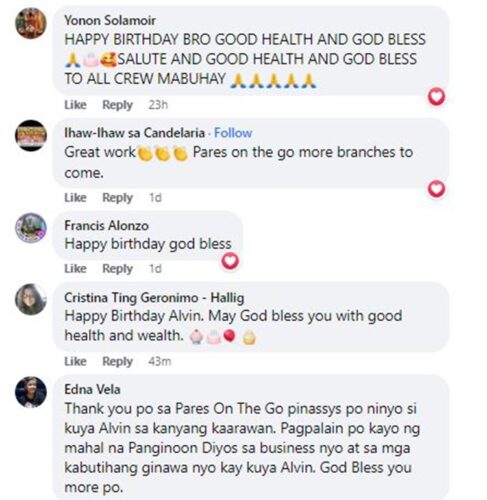 Pares Store Prepares Cake for Face Mask Vendor, Customers Gave Him Cash