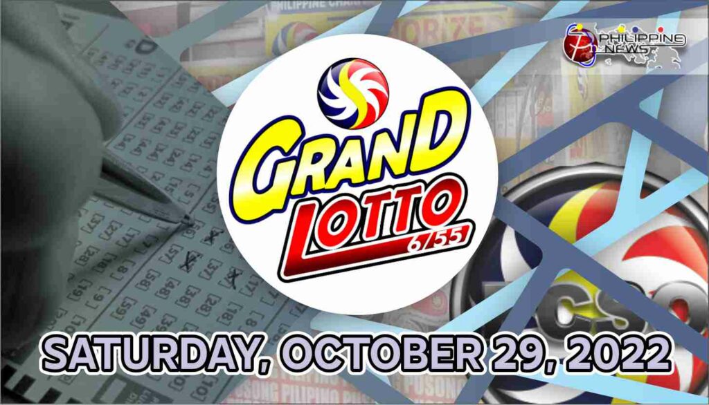 6/55 LOTTO RESULT Today, Saturday, October 29, 2022 - Official PCSO ...