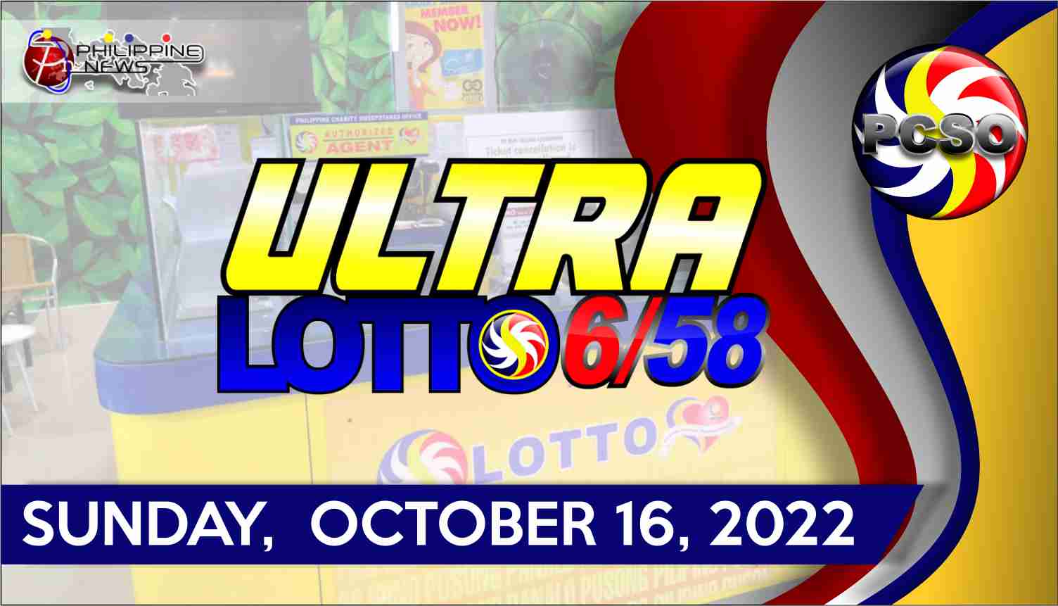 6/58 LOTTO RESULT Today, Sunday, October 16, 2022 - Official PCSO Lotto ...