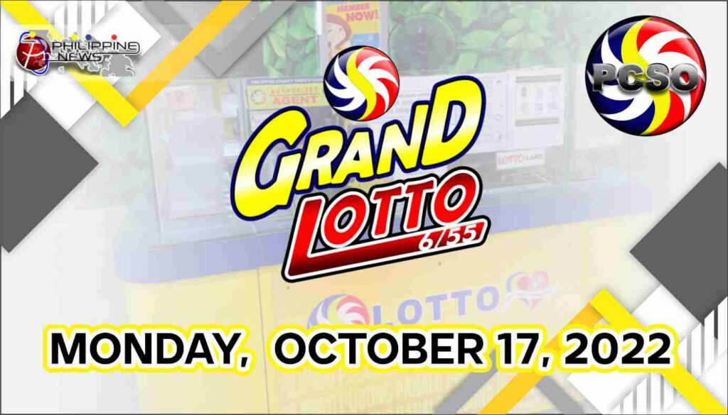6/55 LOTTO RESULT Today, Monday, October 17, 2022 - Official PCSO Lotto ...