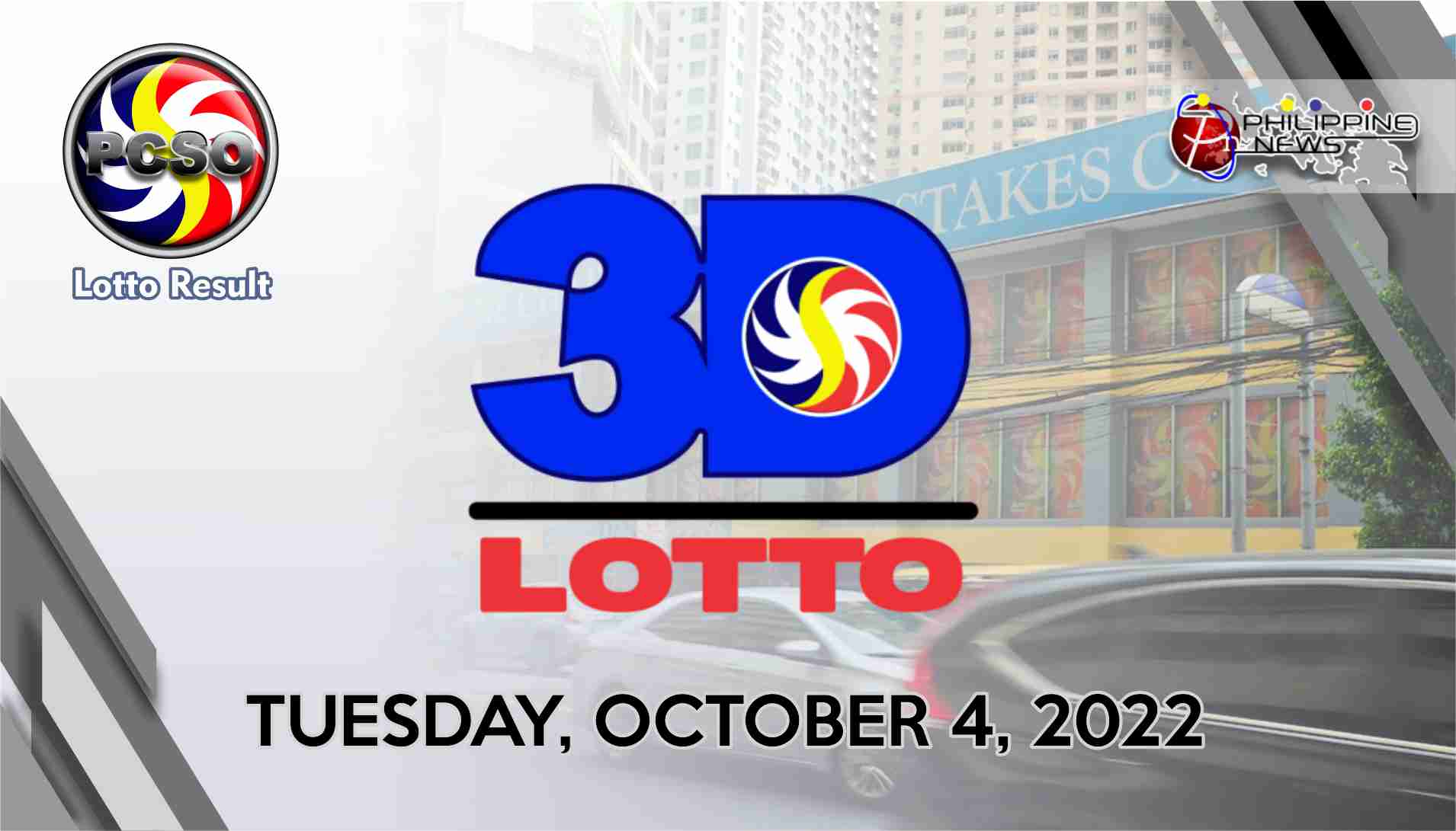 3D LOTTO RESULT Today, Tuesday, October 4, 2022 - Official PCSO Lotto ...