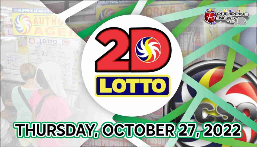 2D LOTTO RESULT Today, Thursday, October 27, 2022 - Official PCSO Lotto ...