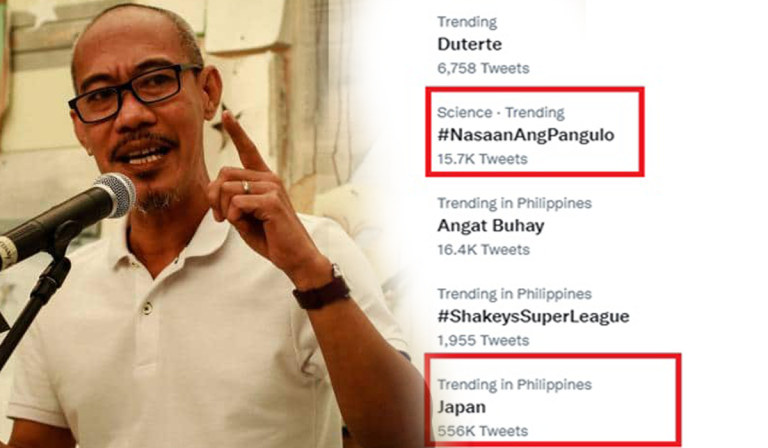 Jerry Gracio Reacts to #NasaanAngPangulo Amid Typhoon Paeng
