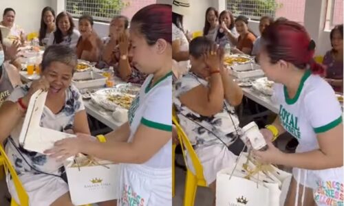 Kiray Celis Gifts Mother W/ Newly Built Three-story House, Gold Jewelry