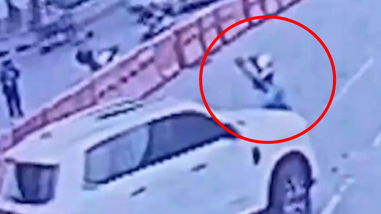 SUV Driver with Traffic Violations Hit, Runover LTO Enforcer