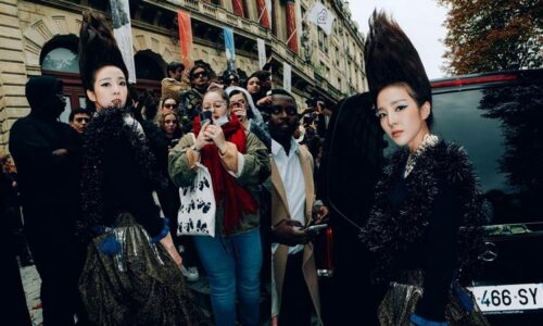 Sandara Park Sports 2NE1 Hairstyle At Paris Fashion Week