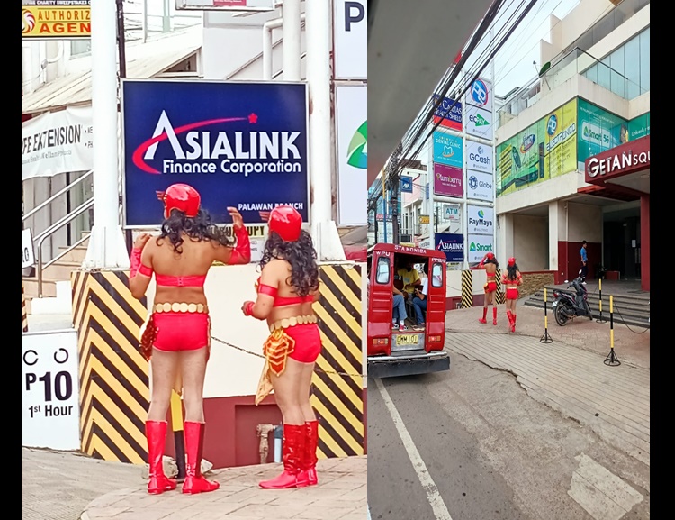 2 Male Teenagers Wear Darna Costume to Give Joy to Public