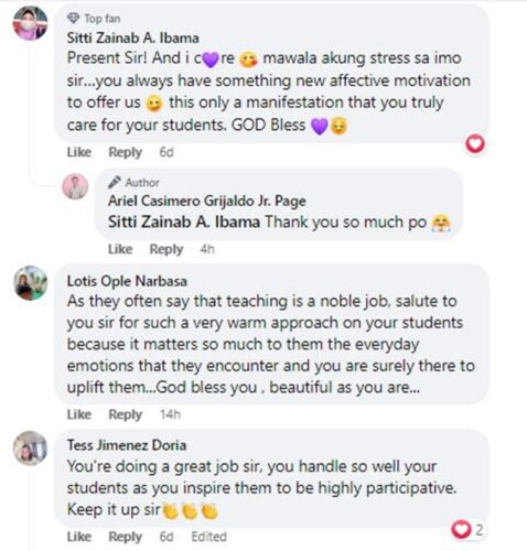 Lively Teacher Conducts Attendance Check w/ A Twist