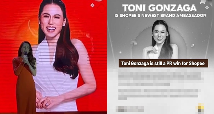 Toni Gonzaga Still "PR Win For Shopee", Netizens React