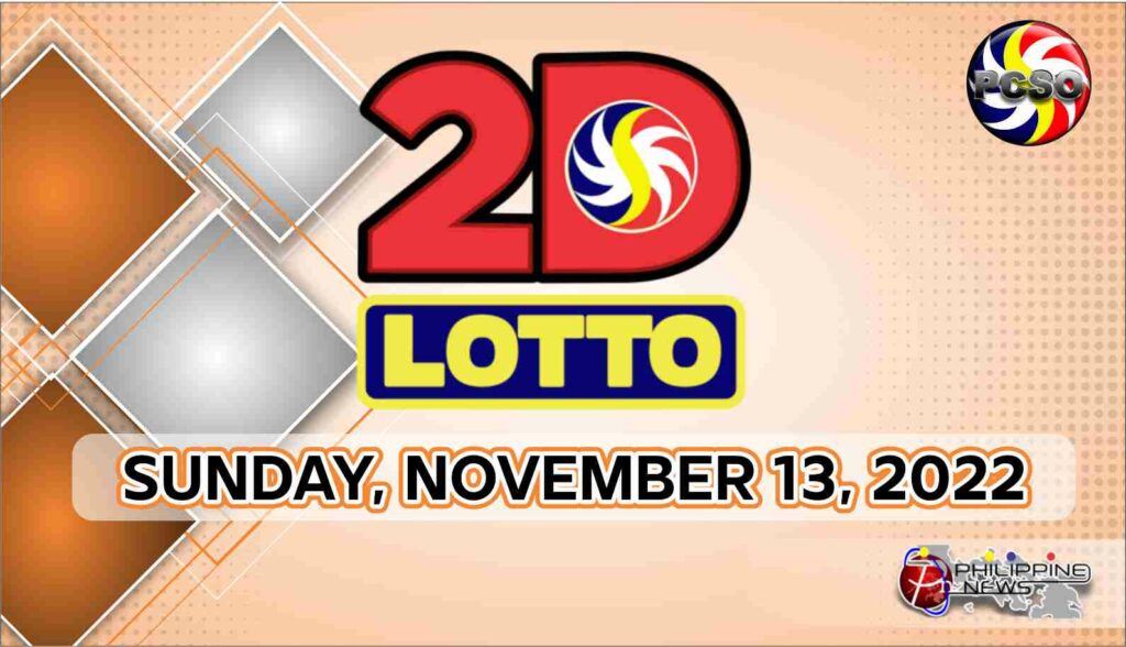 2D LOTTO RESULT Today, Sunday, November 13, 2022 - Official PCSO Lotto ...