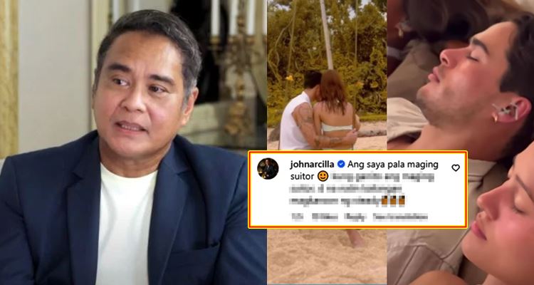 John Arcilla Reacts On Clingy Photos Of Maureen and "Suitor"