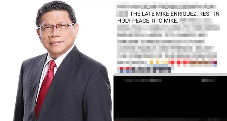 Mike Enriquez Death Hoax: Kapuso Newscaster Debunks Rumors