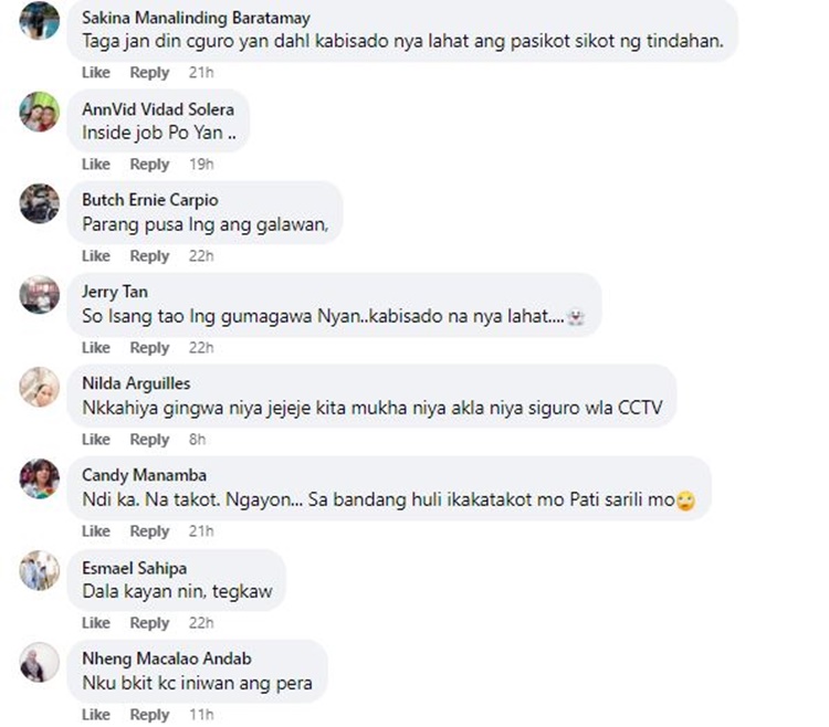 CCTV Caught Lone Robber Stealing Worth P40k of Cash & Goods Inside Store