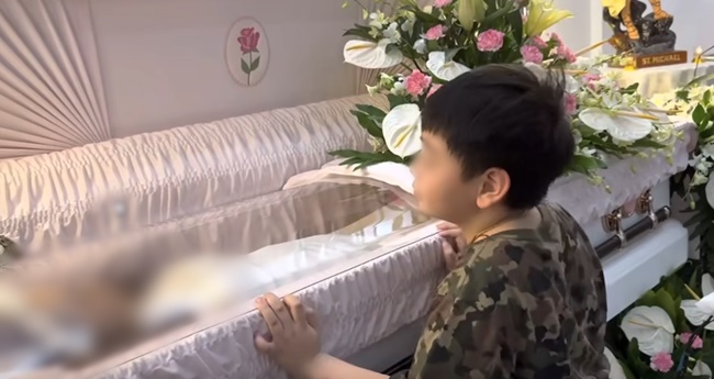 Andrew Schimmer's Son Xander Celebrates 9th Birthday at Mom's Wake (Video)