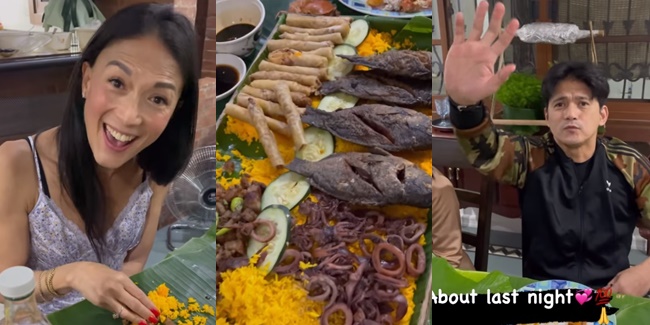 BB Gandanghari Enjoys Christmas Boodle Fight W/ Robin Padilla (Video)