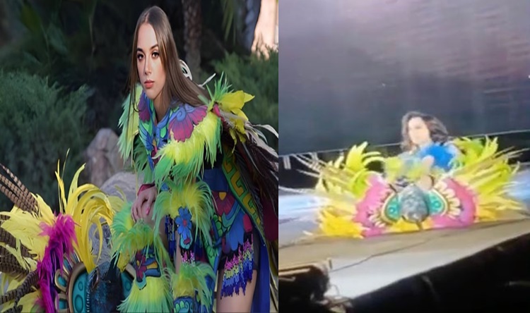 Beauty Pageant Contestant Andrea Victor Gets Electrocuted During Pageant