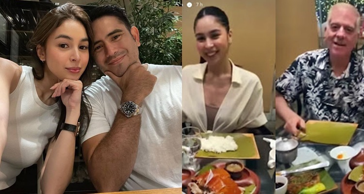 Julia Barretto Bonds With Gerald Anderson's Dad