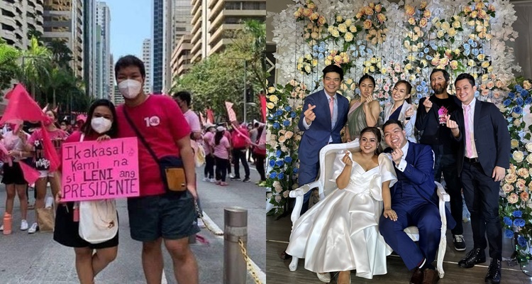 Kakampink Couple Got Married Despite Leni Robredo Didn't Win
