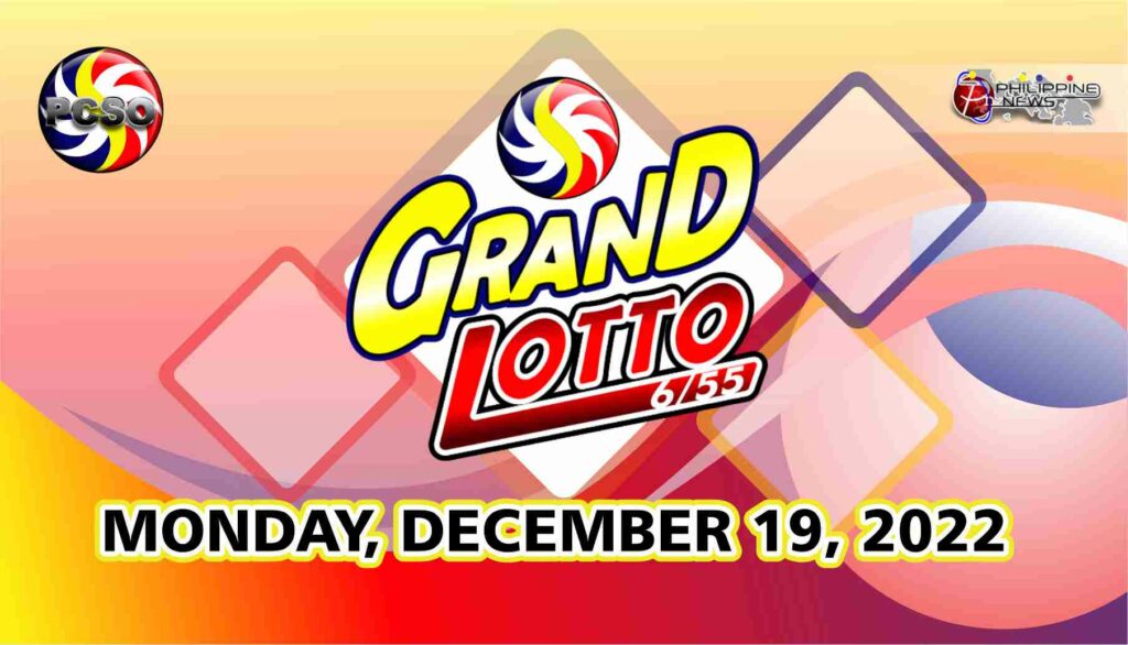 6/55 LOTTO RESULT Today, Monday, December 19, 2022 - Official PCSO ...