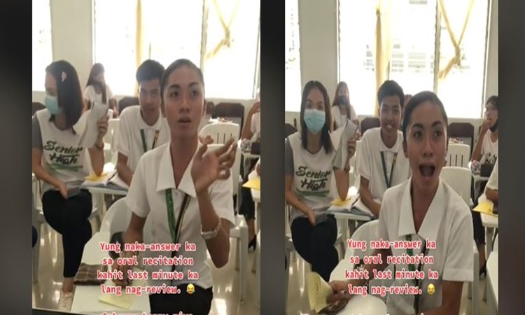 Teacher Shares Hilarious Reactions of Student Who Slayed Oral Recitation