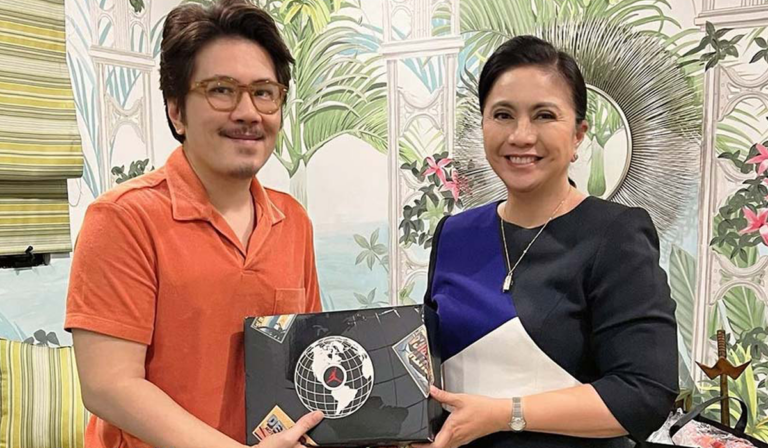 Janno Gibbs Delivers Daughter’s Gift to Former VP Leni Robredo