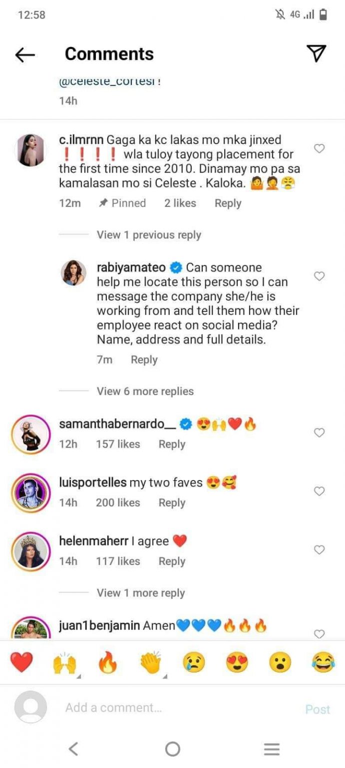 Rabiya Mateo Gives Basher a Lesson Over Remarks on Message for Celeste