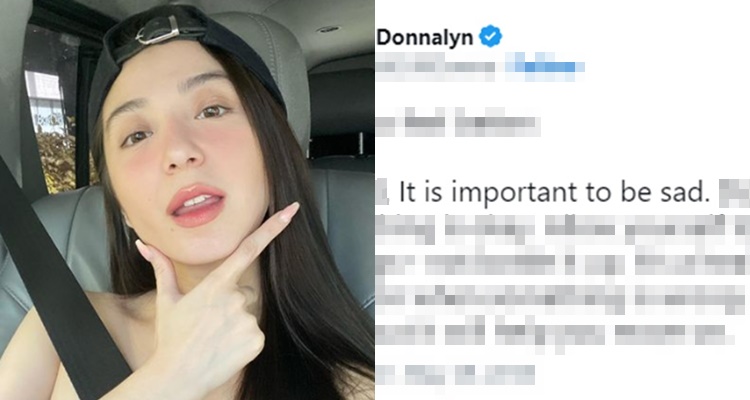 Donnalyn Bartolome 'It's Important To Be Sad' Old Tweet Resurfaced