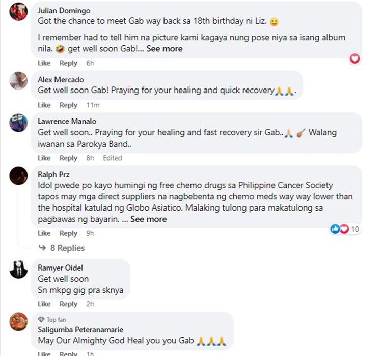 Parokya ni Edgar Guitarist Gab Chee Kee Now in ICU